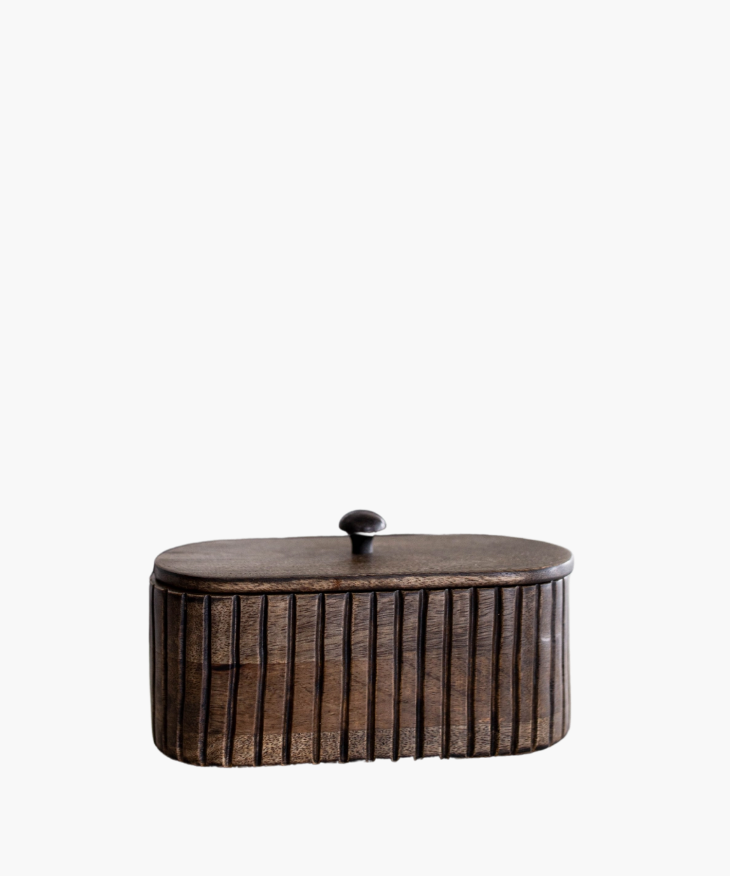 Fluted Mango Wood Box | Wildwood Home Co.